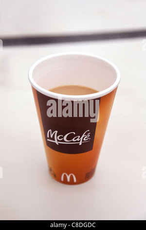 Cup of McDonald's McCafe Coffee Stock Photo: 136110873 - Alamy