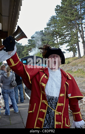 Town Crier Ken Brightwell. Cheltenham England UK Stock Photo - Alamy