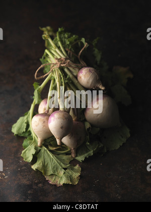 Bunch of turnips Stock Photo - Alamy