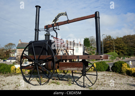 a replica of the " murdoch flyer " the first steam engine to be built ...