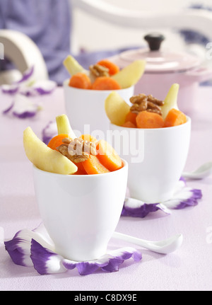 Three savoury Verrines Stock Photo - Alamy