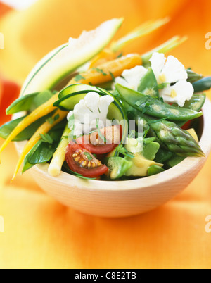 fresh vegetable salad Stock Photo - Alamy