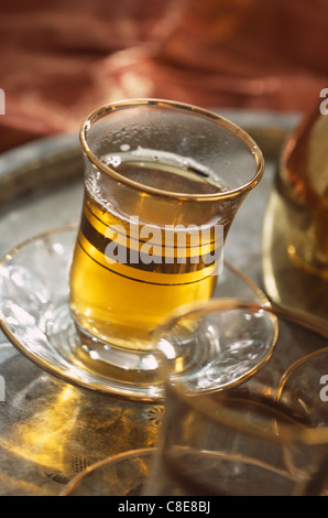 Turkish tea set Stock Photo - Alamy