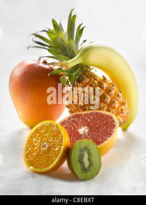 Mango fruit composition Stock Photo - Alamy