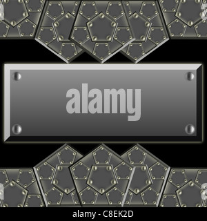 metallic armor plates Stock Photo - Alamy