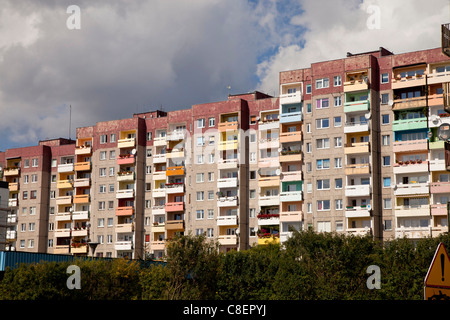 Warsaw housing blocks, Poland Stock Photo: 96349429 - Alamy