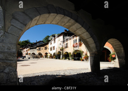 Alby sur Cheran in Savoie France Stock Photo - Alamy