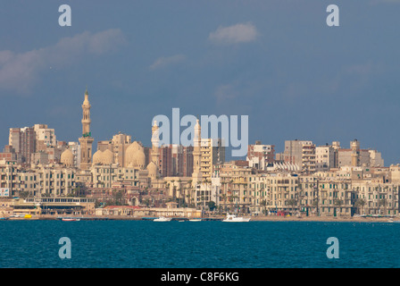 The skyline of Alexandria Egypt Stock Photo - Alamy