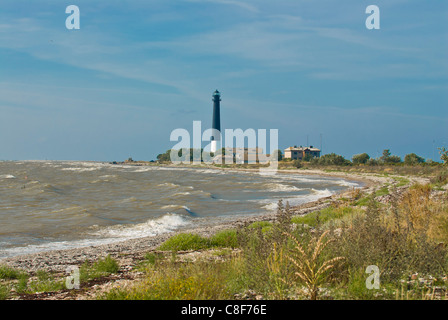 Landscapes on the island of Saaremaa in Western Estonia where people ...