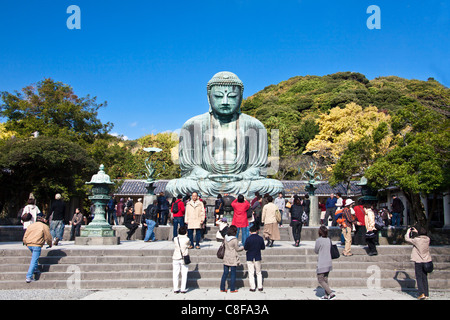Kamakura, city, Japan, November, Asia, Dai Butsu Buddha, Buddha's ...