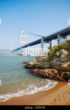 Tsing ma bridge at day Stock Photo - Alamy