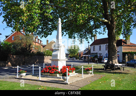 Village Green, Stanwell Village, Surrey, England, United Kingdom Stock ...