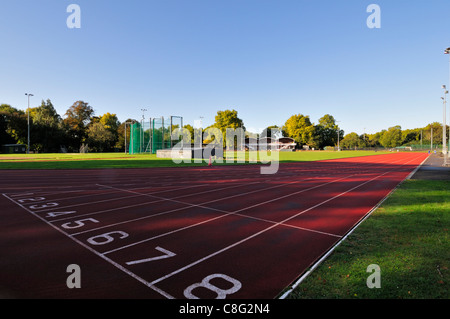 Battersea Park athletics track and field, London SW3, United Kingdom ...