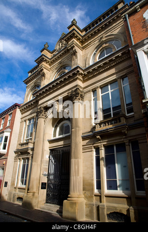Old commercial building in the old town of Saint Valery sur Somme Stock ...
