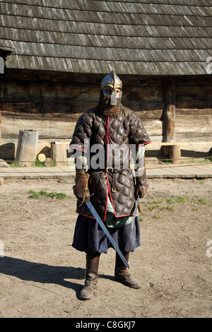 Jomsborg Vikings Hird reenactment group, Warsaw, Poland Stock Photo - Alamy