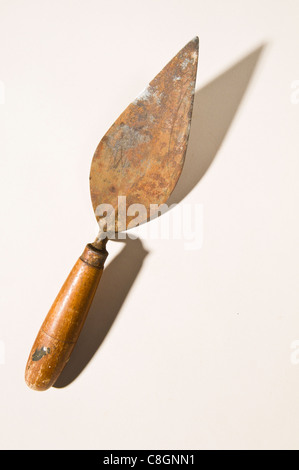 Rusty old Trowel Stock Photo - Alamy