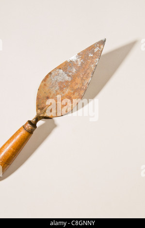 Rusty old Trowel Stock Photo - Alamy