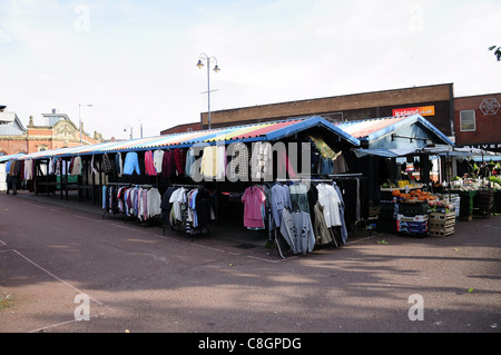 Ashton-under-Lyne outdoor market, Tameside, England, UK Stock Photo - Alamy