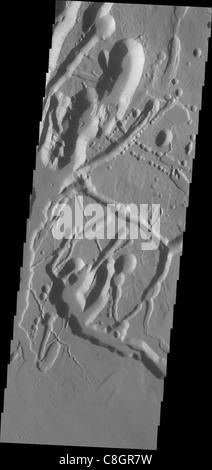 This 3D image shows the NASA Mars Curiosity rover during mobility ...