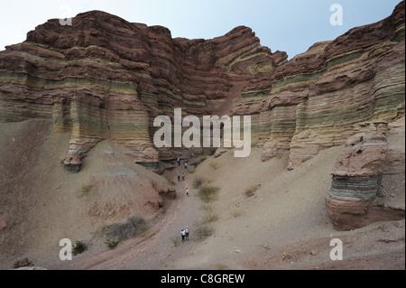Argentina, South America, Salta, Cafayate, erosion, rock, cliff, cliff ...