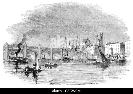 The Old House of lords and Commons, Pre fire of 1834 Stock Photo - Alamy