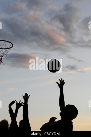 Netball team, hands and women sports motivation of athlete group ...