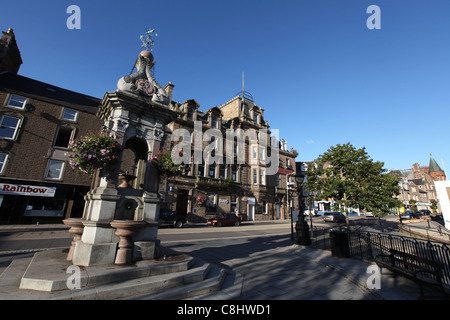The town centre of Crieff in Perthshire, Scotland, UK Stock Photo - Alamy