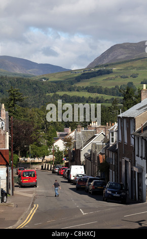 The town centre of Crieff in Perthshire, Scotland, UK Stock Photo - Alamy