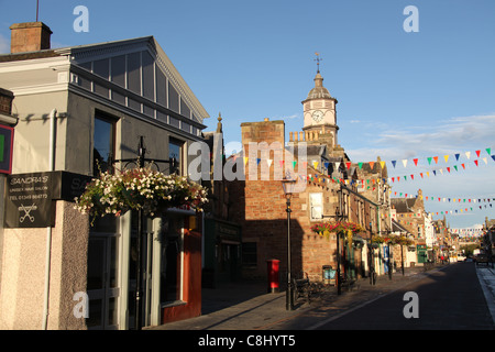 Dingwall High Street Stock Photo - Alamy