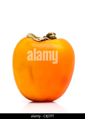 fresh seasonal persimmon on a white dish Stock Photo - Alamy