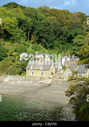 On The Riverside beach at Durgan, Cornwall, England, UK Stock Photo - Alamy