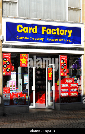 The Card Factory shop store in Norwich,Norfolk,Uk Stock Photo - Alamy