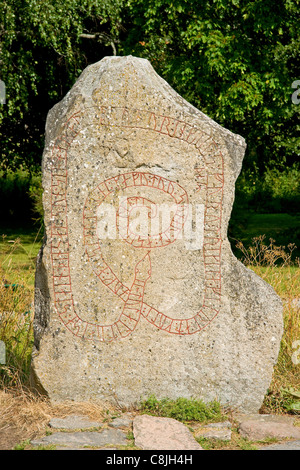 prehistoric nordic scandinavian symbol stone age petroglyph Stock Photo ...