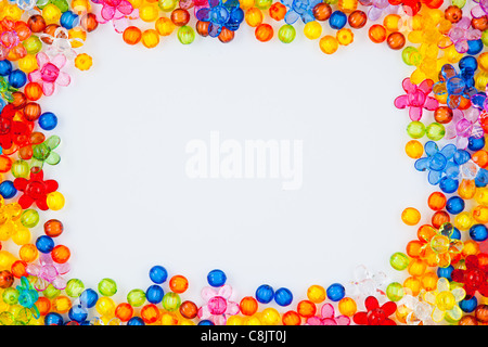 Colorfull Bead Frame Stock Photo - Alamy