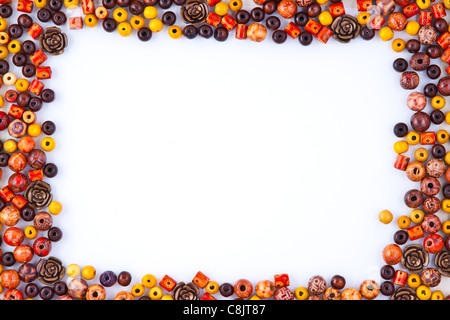 Colorfull Bead Frame Stock Photo - Alamy
