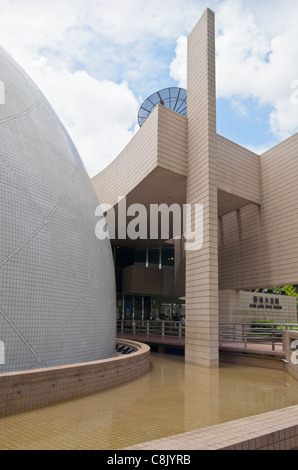 the hong kong space museum kowloon at night hong kong hksar china asia ...