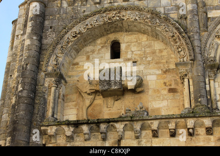 Eglise Saint-Nicolas Civray Stock Photo - Alamy
