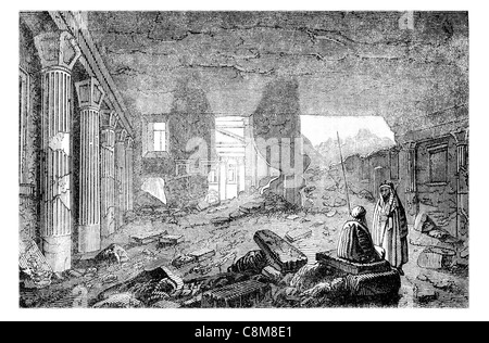 temple Joktheel Petra historical archaeological city Jordanian Ma'an ...