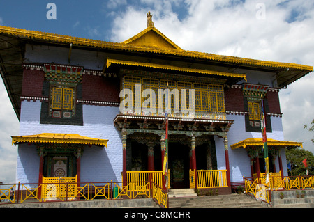 India, Sikkim, Pelling, Pemayangtse Gompa, One of Sikkim's oldest and ...