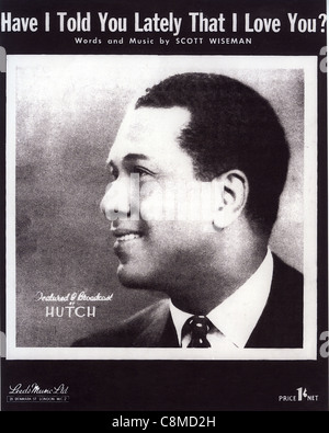 LESLIE 'HUTCH' HUTCHINSON [1900 - 1969] Cabaret star, singer ...