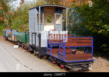 Narrow gauge (2 foot) railway at the Bursledon Brickworks Industrial ...