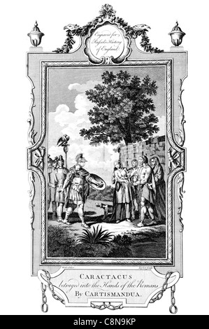 Caractacus( British chieftain of the Catuvellauni tribe) before the ...