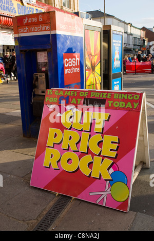 A rock shop sign in Blackpool, LancashireA rock shop sign in Blackpool ...