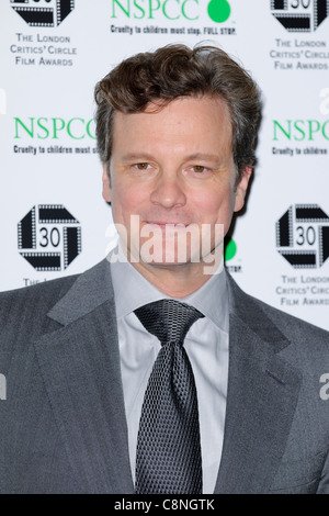 Colin Firth The London Critics' Circle Film Awards held at the BFI ...