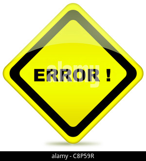 warning, sign, error, mistake, pictogram, symbol, pictograph, trade ...