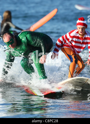 SURFER AS WHERE'S WALLY BLACKIE'S HALLOWEEN COSTUME SURF CONTEST 2011 ...