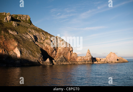 Long Quarry Point at Anstey's Cove, Torquay, Devon Stock Photo - Alamy