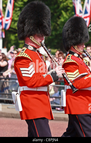 Scots Guards during Trooping the Colour ceremony at Horse Guards Parade ...