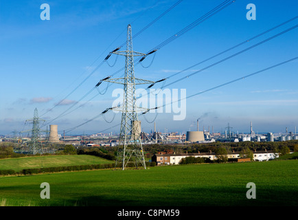 Wilton site chemical plant and Teesside Gas turbine power station and ...