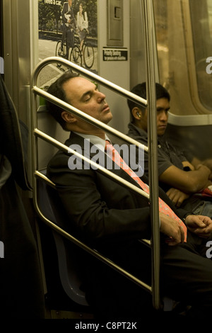 commuter on his way home Stock Photo - Alamy